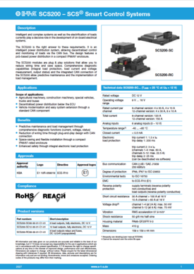 SCS200 – Intelligent Power Distribution | E-T-A